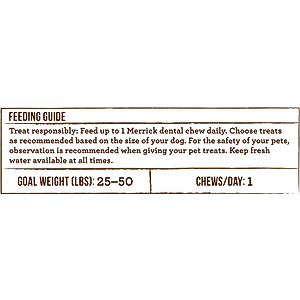 Aurora Pet Bundle Pack (2) Merrick Fresh Kisses Double-Brush Coconut + Botanical Oils Infused Medium Dental Dog Treats Grooming Wipes