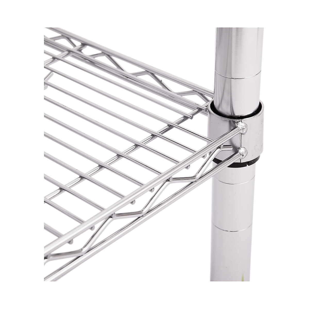 Seville Classics NSF Commercial Stainless Steel Top Work Table Island Utility Cart Prep Station, for Restaurant, Kitchen, Warehouse, Garage, Hotel, Home, Steel, 49" W x 24" D x 35.5" H