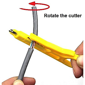 UbiGear® Network/Phone Cable Tester + RJ11/RJ12/RJ45 Network Cable Crimper + RJ45 CAT5e Connectors Plugs/Boots Stripper Network Tool Kits (Premium 568 Tool Kits)