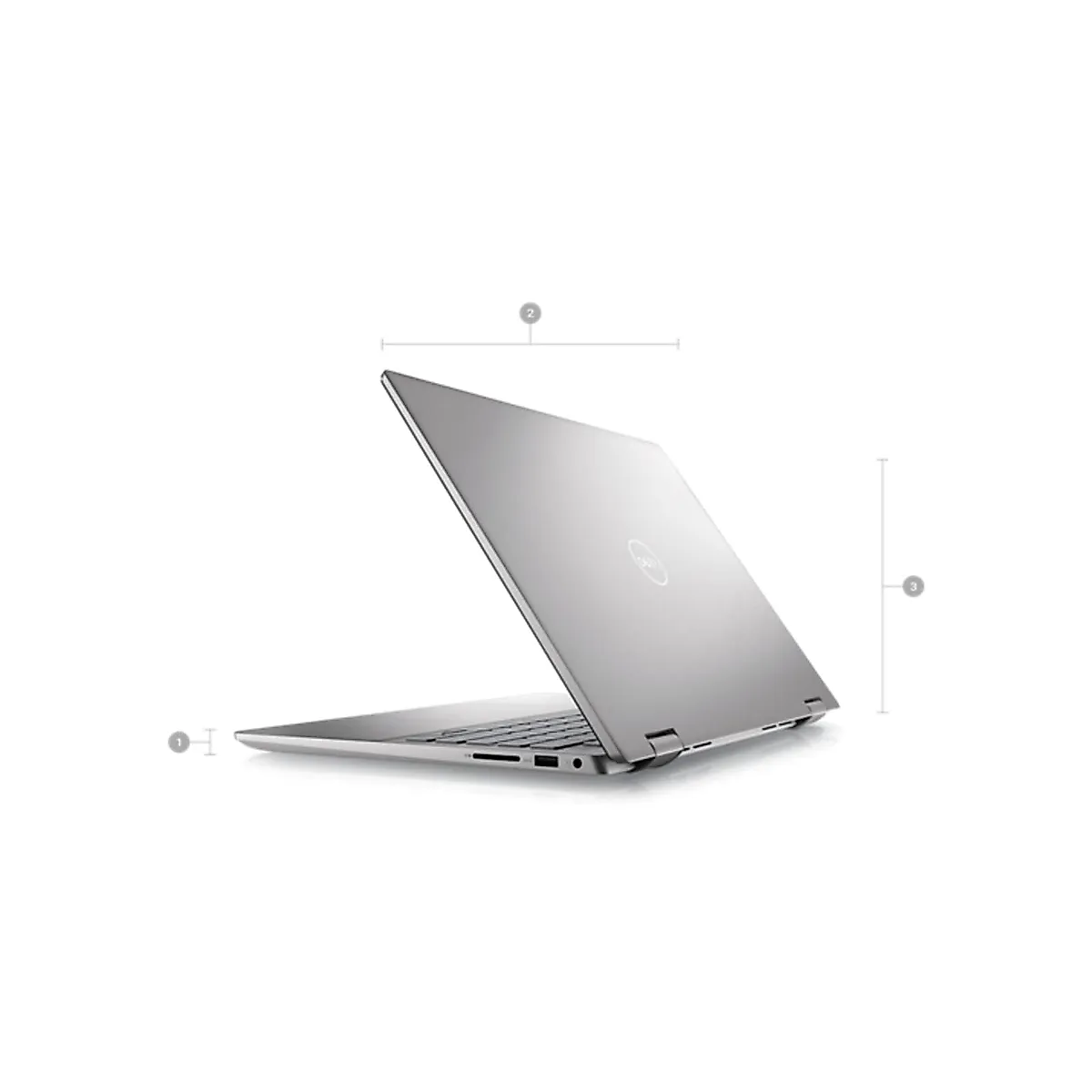 Dell Inspiron 7420 Plus 2-in-1 Laptop (2022) Touch | 14" 1920x1200 FHD+ | Core i7-1255U - 2TB SSD Hard Drive - 16GB RAM | 10 cores @ 4.7 GHz Win 11 Home Silver (Renewed)