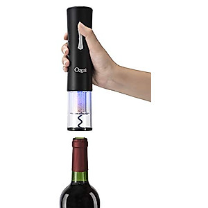 Ozeri Gusto Electric Wine Opener, Black