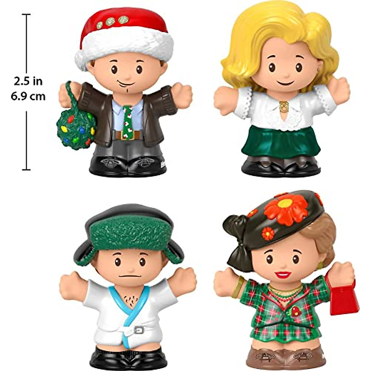 Little People Collector National Lampoon’S Christmas Vacation Special Edition Set In Display Gift Box for Adults & Fans, 4 Figures