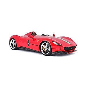 Bburago B18-16909 1:18 Ferrari Signature Monza SP-1, Assorted Designs and Colours