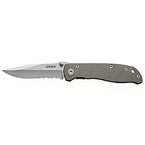 Gerber Gear Air Ranger Knife, Serrated Edge, Grey [45860]