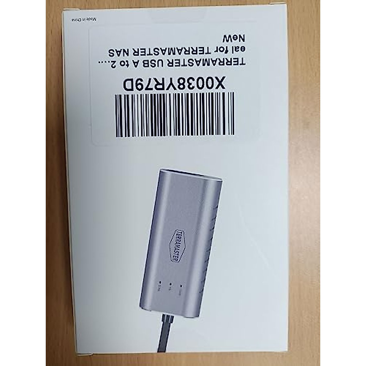 TERRAMASTER USB A to 2.5G Ethernet Adapter, USB 3.0 Gigabit LAN Dongle, Wired LAN Network Connection for NAS/Mac OS/Linux/Windows, Backward Compatible on 2.5G, 1G, 100Mbps, Ideal for TERRAMASTER NAS