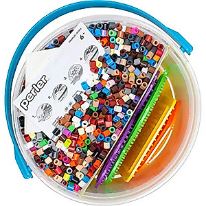 Perler Woodland Creatures Fuse Bead Bucket Craft Activity Kit, 6006 pcs