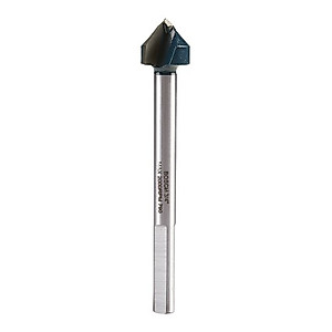 BOSCH GT800 3/4inch Carbide Tipped Glass, Ceramic and Tile Drill Bit, Silver
