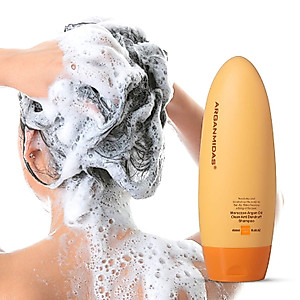 ARGANMIDAS Anti-Dandruff Moisturizing Shampoo for Dry, Flaky and Itchy Scalp - Treats and Prevents Dandruff for Women and Men, 15.3 Fl Oz