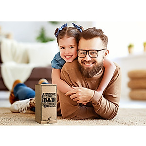 Fancyfams - Fishing Gifts For Dad - 20oz Stainless Steel Tumbler, Fathers Day Gift, Birthday, Dad Gifts From Daughter, Son, Dad Tumbler, 30th, 40th, 50th, 60th (Fisherman Dad)