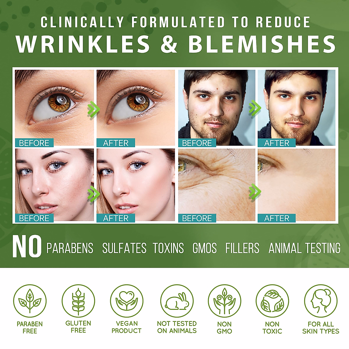 LILY SADO Green Tea Matcha & Avocado Face Mask - Organic Natural Vegan Facial Mask - Anti-Aging Antioxidant Defense Against Acne, Blackheads & Wrinkles for a Soft Glowing Complexion – 4 oz