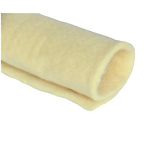 24 x 24 inch High Temperature 50 oz. 1/2 Inch Needle Punched Kevlar Felt