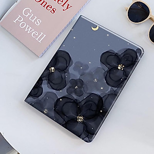 kaidisen Flower Case Compatible with iPad Mini A17 Pro 2024/ iPad Mini 6th Generation Case Flower Pattern Floral Illustration Mini 7 Mini 6 Cover Auto Sleep Wake Support Pencil Charging,Color 30