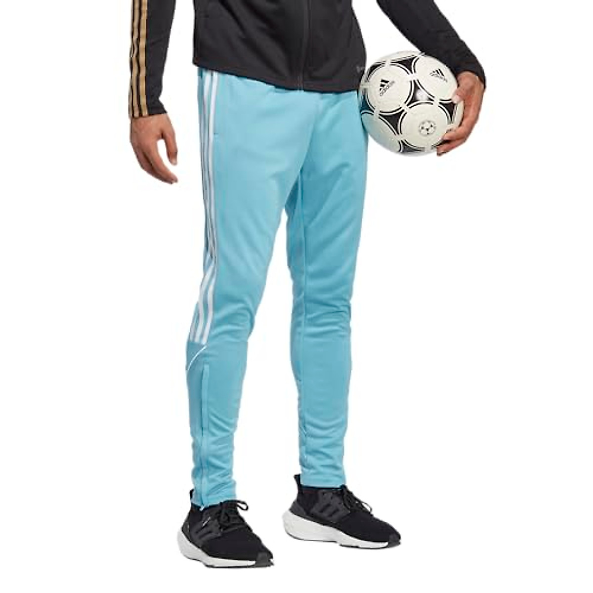 adidas Men's Tiro Pants, Preloved Blue/White, Large