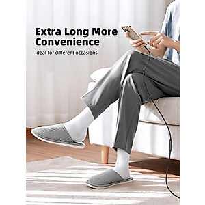 USB C Extension Cable 10FT,USB 3.1 10gbps Male to Female Type C 5A PD100W Fast Charging Cable 4K Video Compatible with Switch,MacBook Pro/Air,iPad Pro,Dell XPS,Surface Book,PSVR2,USB C Hub,iPhone 15