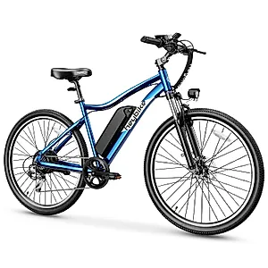 Heybike Race Max Electric Bike for Adults with 500W Motor, 22mph Max Speed, 600WH Removable Battery Ebike, 27.5" Electric Mountain Bike with 7-Speed and front Suspension