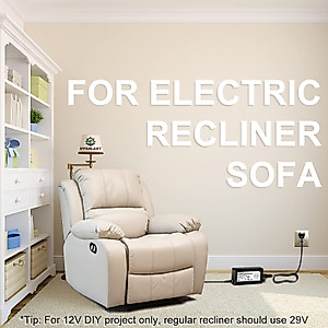 UYGALAXY 12V 5A Power Supply of Linear Actuator Motor Controller AC/DC Adapter Transformer Compatible for Lift Chair,Electric Sofa