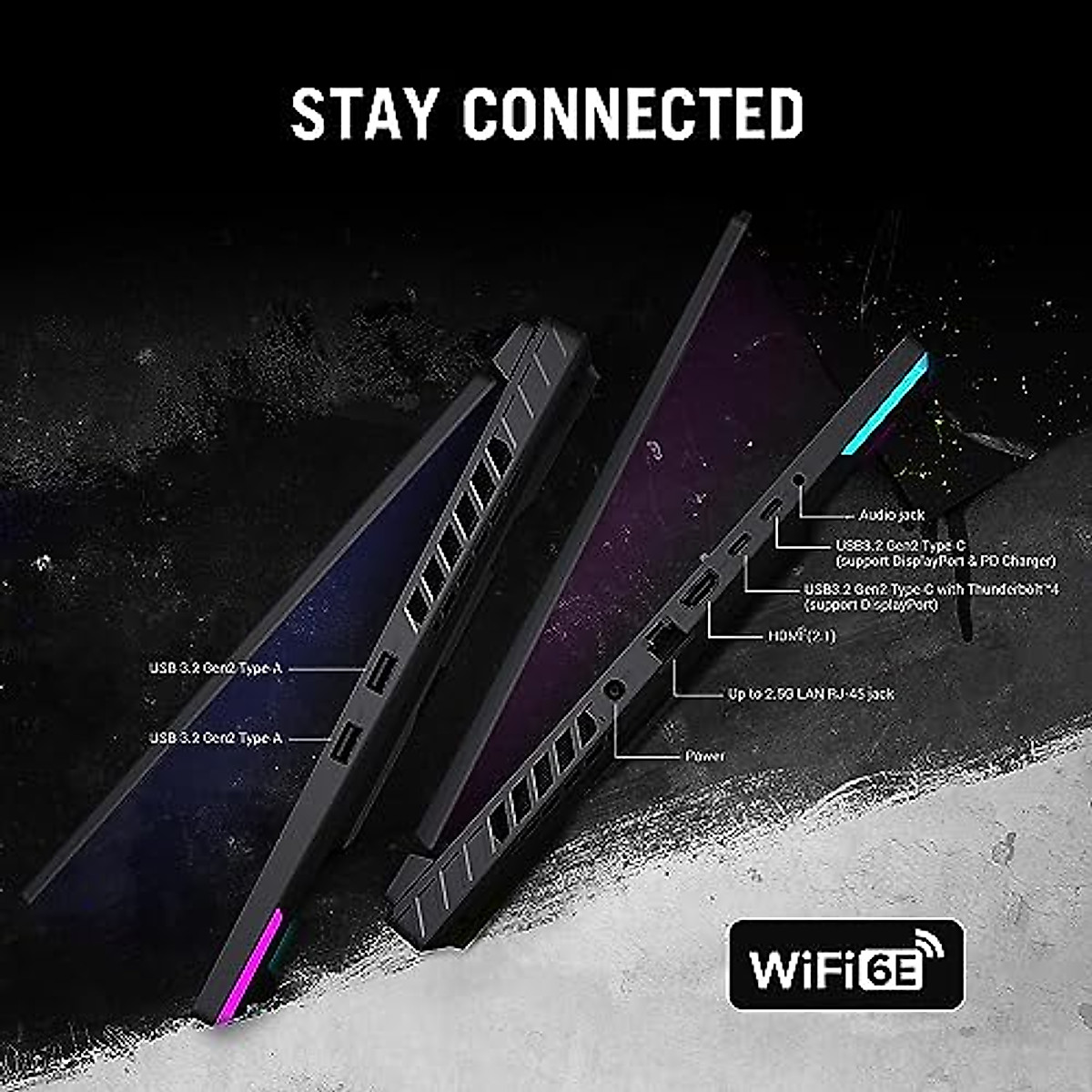 ASUS ROG Strix G16 Gaming Laptop 2023 Newest, 16" FHD 165Hz Display, GeForce RTX 4060, Intel Core i7-13650HX (14 core), 32GB DDR5 RAM, 2TB SSD, Wi-Fi 6E, 4 Zone RGB, Windows 11, with Cleaning Brush