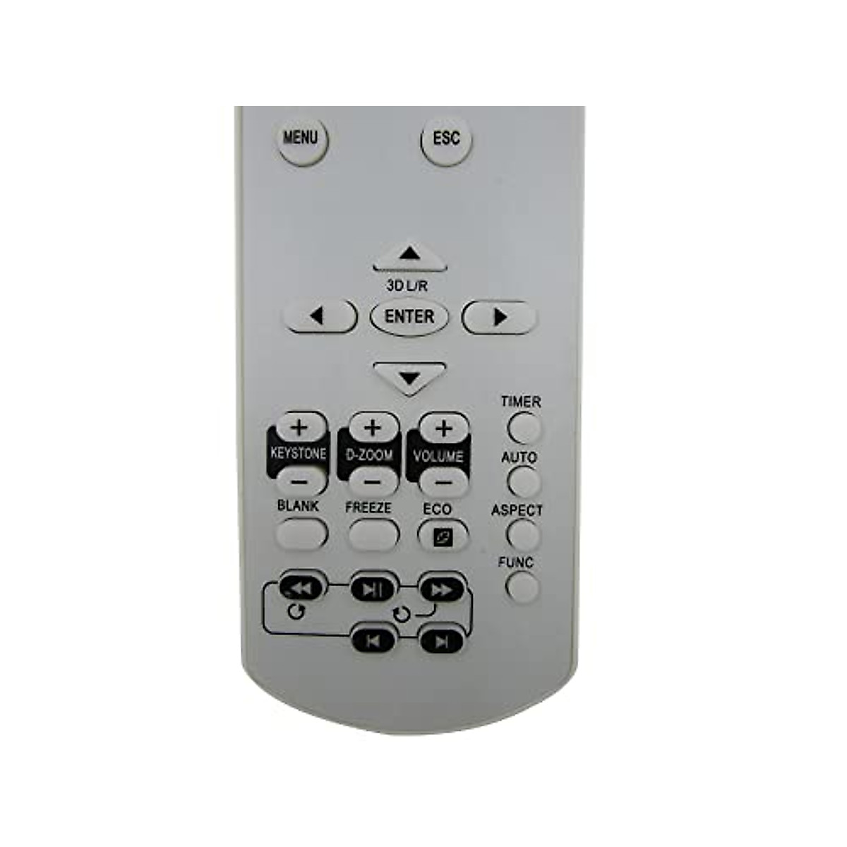HCDZ Replacement Remote Control for Casio XJ-F11X XJ-F21XN XJ-F101W XJ-F211WN XJ-S400U XJ-S400UN XJ-S400W XJ-S400WN Advanced Series XGA Projector