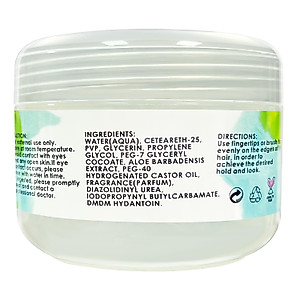 ARHGOAT Edge Control Perfect Performance Long Lasting No White Residue Extreme Strong Hold High Shining with Aloe Natural Formula Hair Gel for Women, 6.53 Ounces (PACK OF 1)