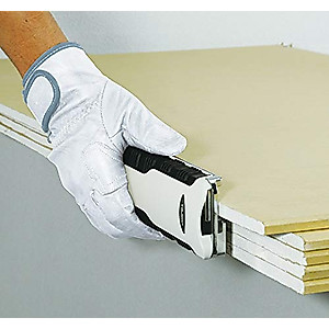 TAJIMA Drywall Rasp - 7 inch Combination Sheetrock Tool with Bi-Directional Teeth & In-Handle Dust Collection - TBYD-180