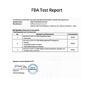 M&M Curved Baby Bottles with Nipples Size S, Angled Baby Bottle, PPSU, 8 Ounce, 1 Pack