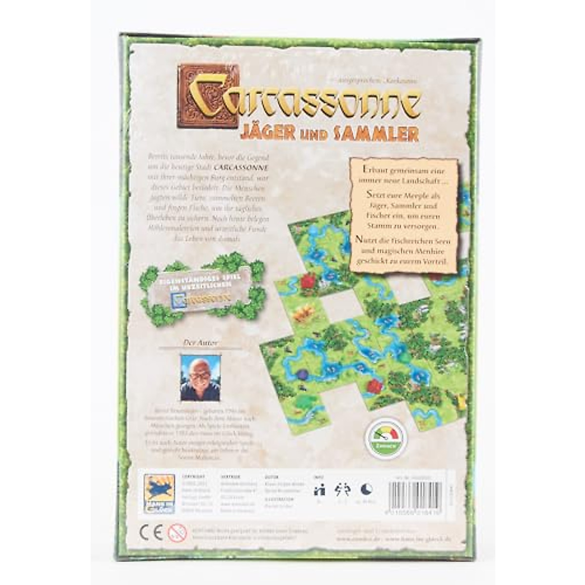 Hans im Glück, Carcassonne Hunter and Collector, Family Game, Board Game, 2-5 Players, from 8+ Years, 40+ Minutes, German