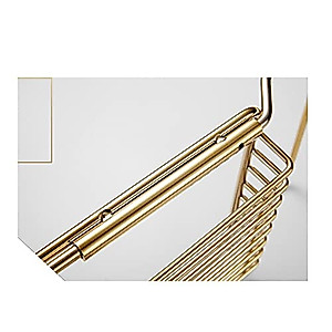 JAHH Home Brass Bathtub Tray Bath Tray Spa Bathtub Caddy Organizer Book Wine Tablet Holder Reading Rack Adjustable (Color : Style B)