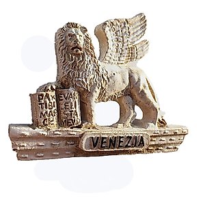 Winged Lion of Venice Italy 3D Fridge Magnet Travel Souvenir Gift Collection Home Kitchen Decoration Magnetic Sticker Venezia Refrigerator Magnet