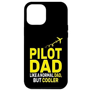 iPhone 14 Pro Max Funny Pilot Art For Dad Pilot Aviation Airplane Humor Pilot Case