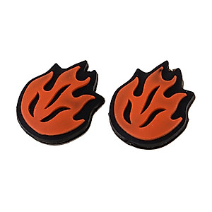 SM SunniMix 4 Pairs Tennis Racket Shock Absorbers Racquet Vibration Dampeners Shockproof Dampers Replacement Parts Sports Accessories -