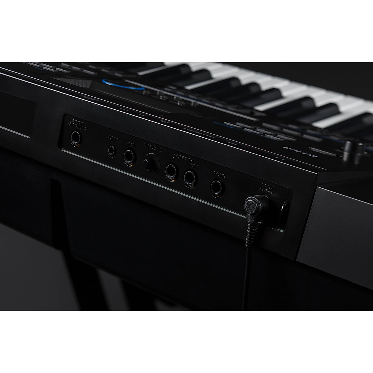 Casio WK-6600 76-Key Workstation Keyboard Bundle with Adjustable Stand, Bench, Sustain Pedal, Power Supply, Instructional DVD, and Austin Bazaar Polishing Cloth