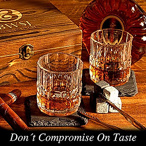 Gifts for Men Chilling Stones,12 Granite Stones Whiskey Gifts for Boyfriend Dad Bar Party Fathers Day Christmas Birthday Festival Anniversary or Retirement