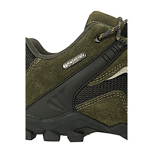 Mountain Warehouse Curlew Mens Waterproof Hiking Shoes - Lightweight Khaki 11 M US Men