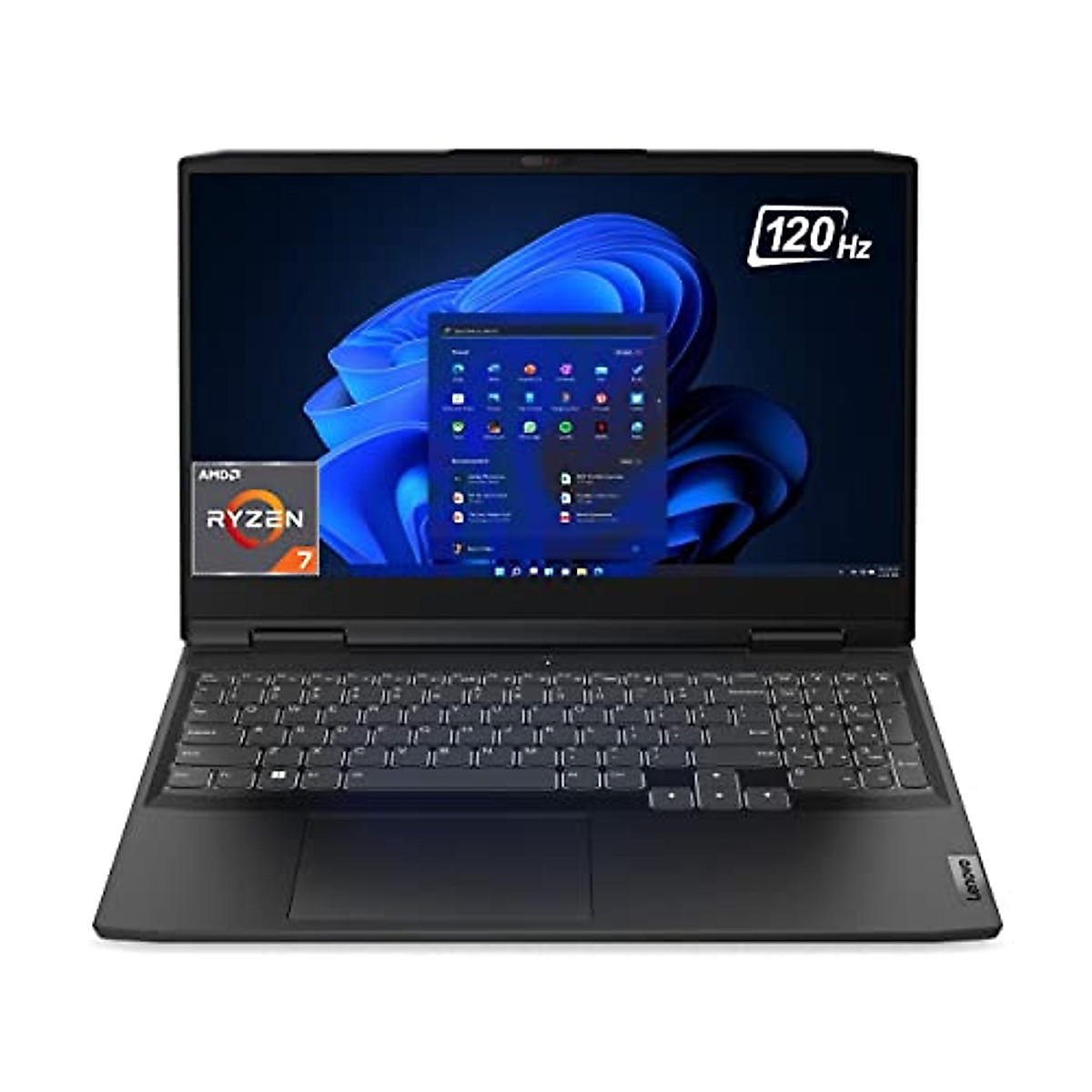 Lenovo IdeaPad Gaming 3 Gaming Laptop, 15.6" FHD IPS 120Hz, AMD Ryzen 7-7735HS Up to 4.75 Ghz, GeForce RTX 4050, 32GB DDR5, 512GB PCIe SSD, Backlit, WiFi 6, USB-C, RJ45, Win 11 Pro