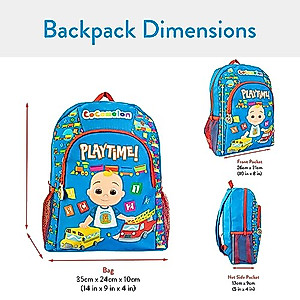 Cocomelon Kids Backpack JJ Blue