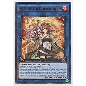 Hiita The Fire Charmer, Ablaze - MGED-EN119 - Rare - 1st Edition