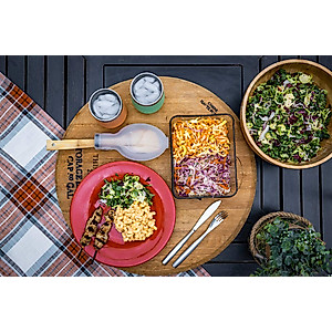 SureCover Spoon Rest for Kitchen & Grill – Sturdy, Durable Cooking Spoon Holder, Spatula Rest & Utensil Rest – 360-Degree Protective Cover – Grill Tool Rest for BBQs, Picnics, Camping, Tailgating