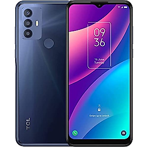 TCL 30 SE 6.52" Unlocked Cell Phone, 4+64GB Android Phone GSM Unlocked Smartphone with 50MP Camera, 5000mAh, Single SIM, US Version, Atlantic Blue, Not Support Verizon/Boost/5G