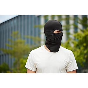 GANWAY Wind Cap Motorcycle Ski Masks Balaclavas Outdoor Sports Cycling Hat (Black)