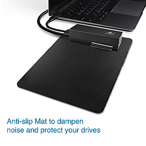 Vantec CB-ST00U3 NexStar USB 3.0 to SATA 6Gbps Optical/Storage Adapter, Black