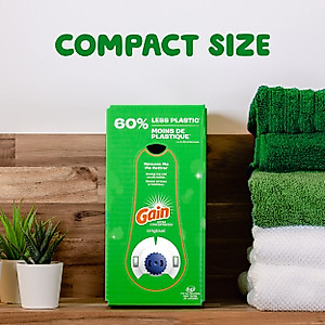 Gain Laundry Detergent Liquid Soap Eco-Box, Ultra Concentrated High Efficiency (HE), Original Scent, 96 Loads