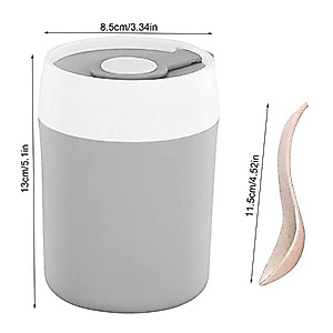 Yelei Stainless Insulated Food Jar, 500ml/16.9oz Stainless Steel Bento Box Lunch Containers for Kids Adults, Leak Proof Wide Mouth Food Soup Thermos, Keeps Food Hot Cold for School Travel