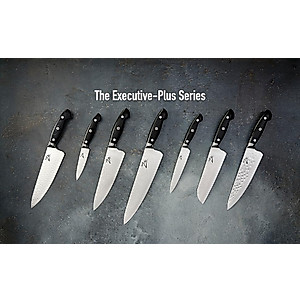 Zelite Infinity 7 Inch Santoku Knife - Japanese Chef Knife with Deep 53mm Blade; Japanese AUS-10 Super Steel 45-Layer Damascus Kitchen Knife with Tsunami Rose Damascus Pattern - Luxurious Gift Box