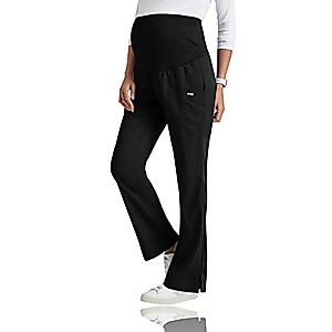 BARCO Grey's Anatomy GRP560 Women's Lilah Maternity Scrub Pant Black S