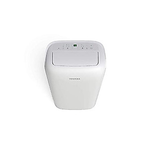Toshiba PD0811CRU, 8,000 BTU, 6,000 SACC 115-Volt Portable Air Conditioner and Dehumidifier with Remote (Renewed)