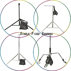 Tripod Weight,Sand Bags for Stands, Tripod Weight Bag,Camera Tripod, Photography Weight Sandbag for Photo Stand, 2 Pack…