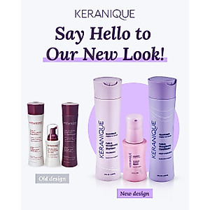 Micro Exfoliating Mask for Scalp & Hair - Keranique Clarifying Scalp Scrub for Women - Cleansing & Moisturizing Scalp Detox Conditioner - Creates Foundation for Fuller Growth - Hair Mask & Exfoliator