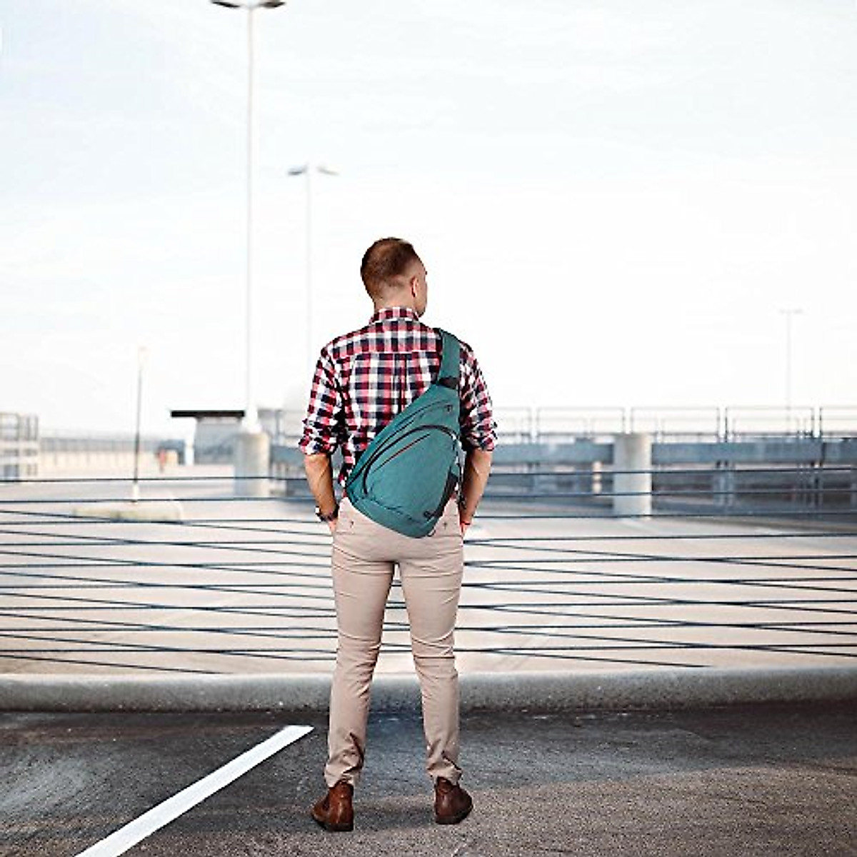 OutdoorMaster Sling Bag, Hiking Daypack, Crossbody Shoulder Chest Urban Outdoor Travel Backpack for Women & Men