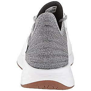 New Balance Women's Fresh Foam Roav V1 Sneaker, Nb White/Black, 7.5 Wide