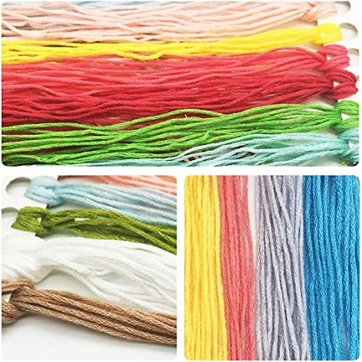 Maydear Cross Stitch Kits Stamped Full Range of Embroidery Starter Kits for Beginners DIY 11CT 3 Strands - Kitchenware 11.4×18.9(inch)